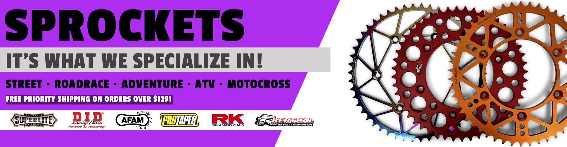 Sprocket Center - #1 Shop for Sprockets & Chain